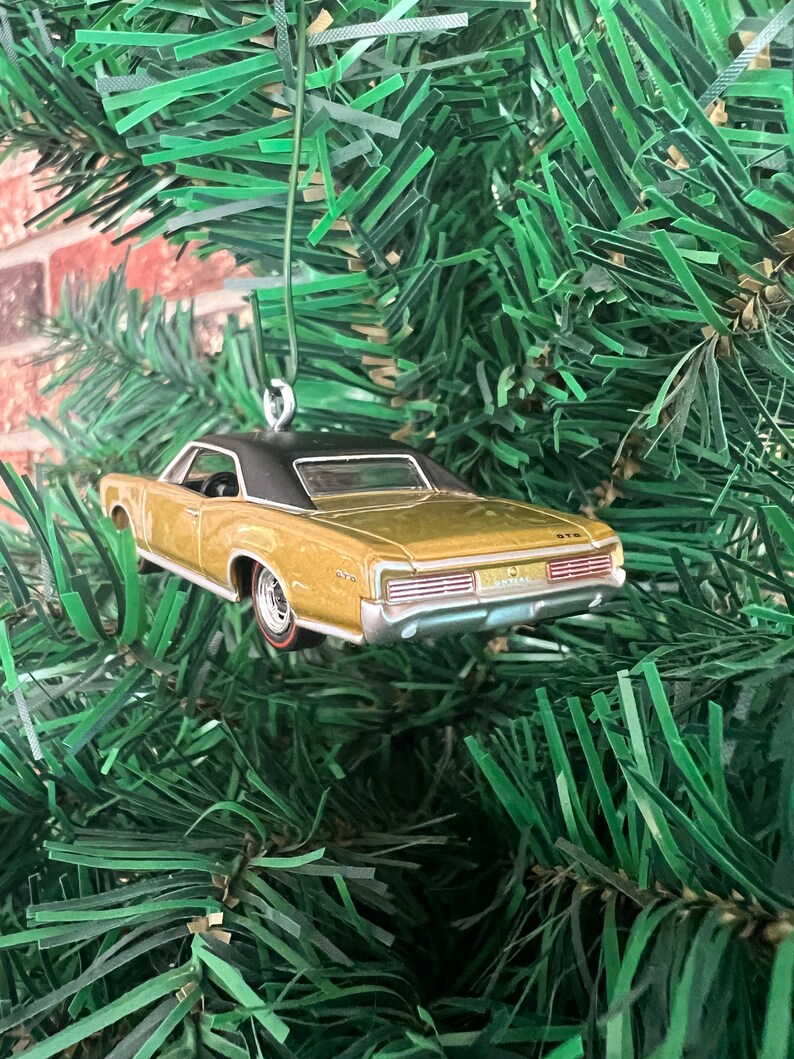 1966 Pontiac GTO Car Christmas Ornament Purchased Benefits Physical ...