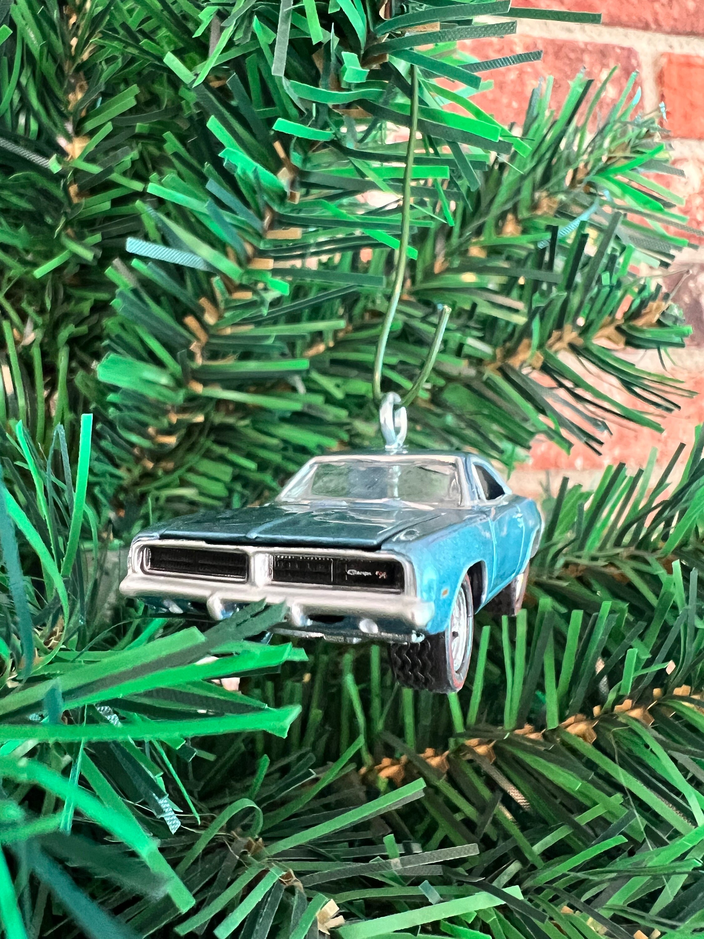 1969 Dodge Charger R/T Car Christmas Ornament Purchased Benefits ...