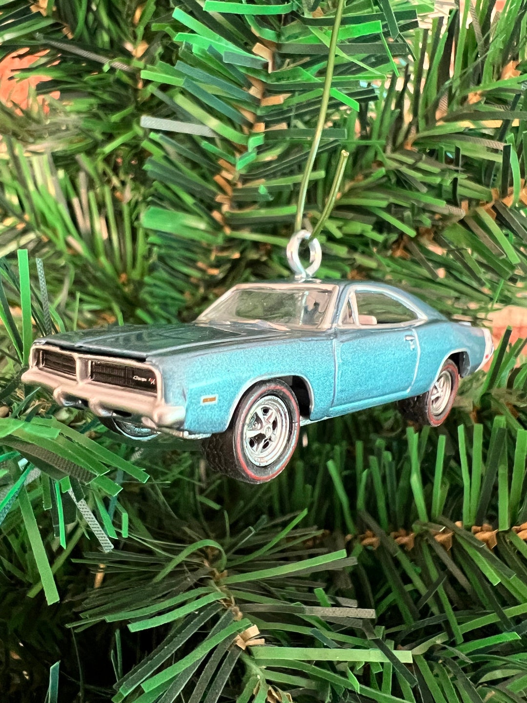 1969 Dodge Charger R/T Car Christmas Ornament Purchased Benefits ...