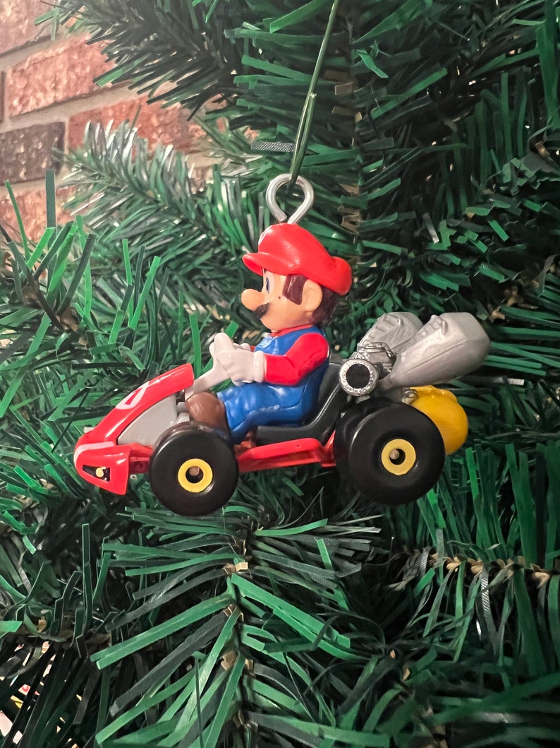 Super Mario Kart Character Mario Christmas Ornament! CHOOSE ONE ...