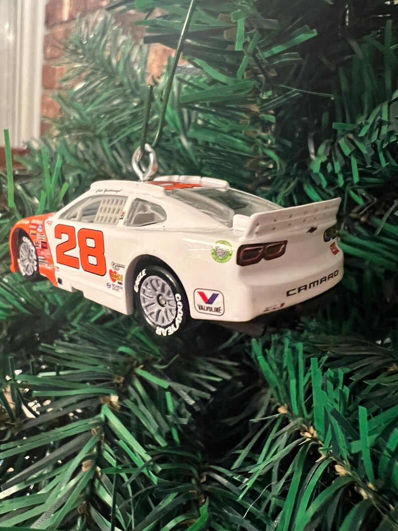 NASCAR #28 Cale Yarborough 75th Anniversary Race Car Christmas Ornament ...
