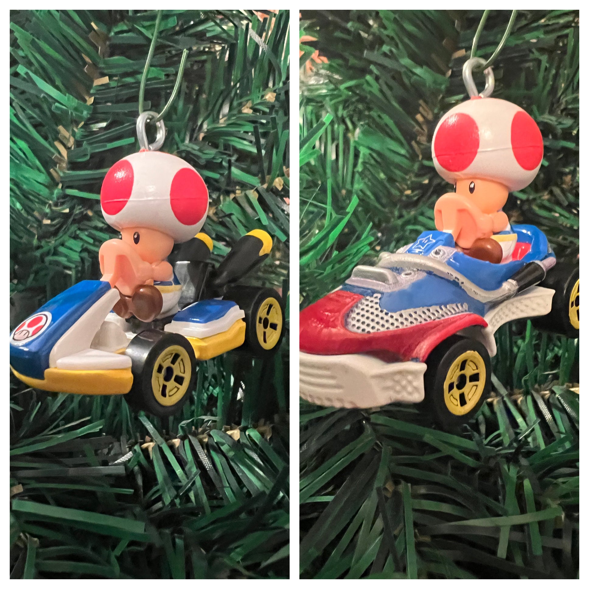 Super Mario Kart Character Toad Christmas Ornament! CHOOSE ONE ...