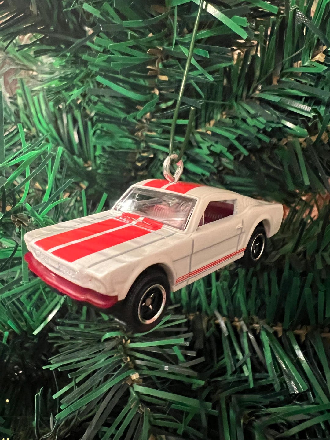 1965 Ford Mustang GT Car Christmas Ornament! Purchased Benefits ...