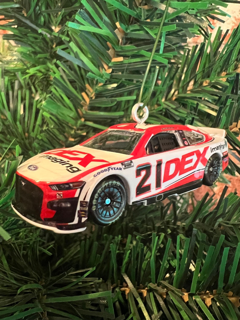 NASCAR #21 Wood Brothers Race Car Christmas Ornament! CHOOSE ONE ...