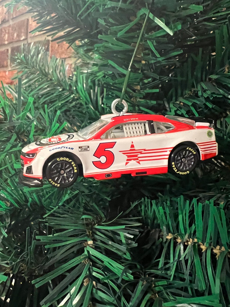 NASCAR #5 Geoff Bodine 40th Anniversary Race Car Christmas Ornament ...