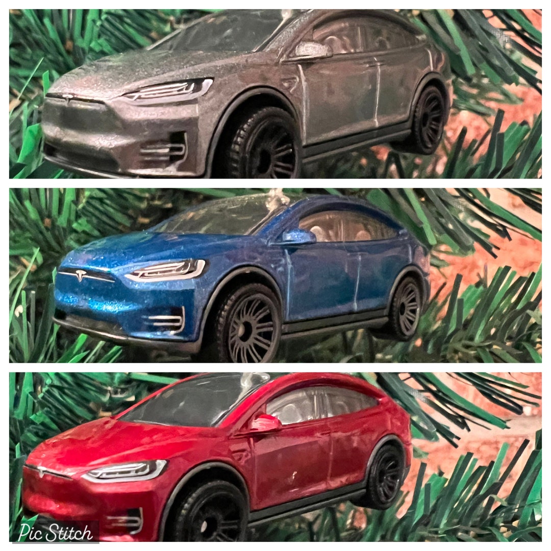 Tesla Model X Car Christmas Ornament! Choose One Color! Purchased ...