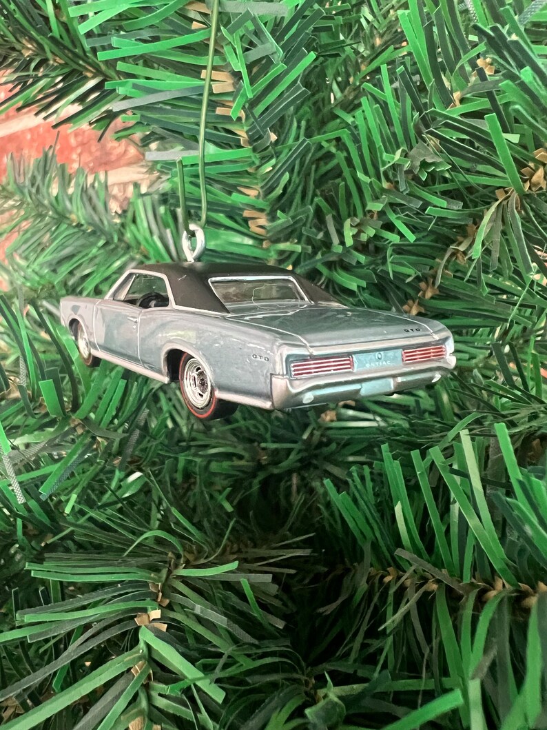 1966 Pontiac GTO Car Christmas Ornament Purchased Benefits Physical ...