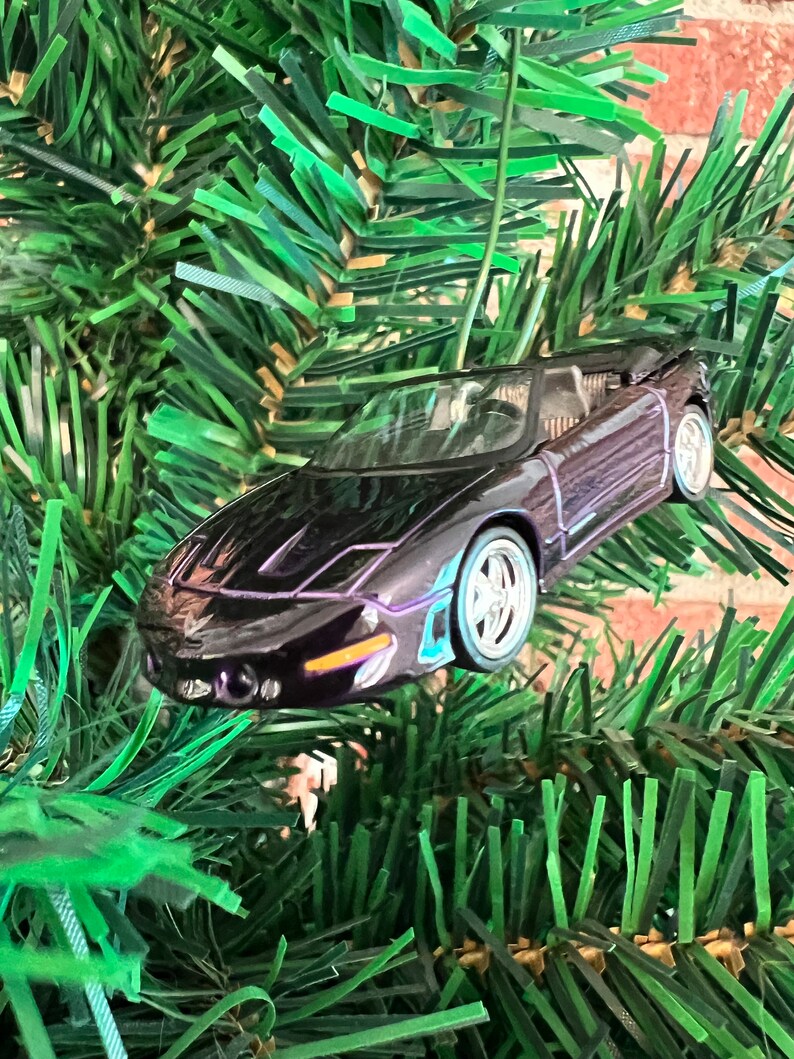 1996 Pontiac Firebird Convertible Car Christmas Ornament! Purple ...