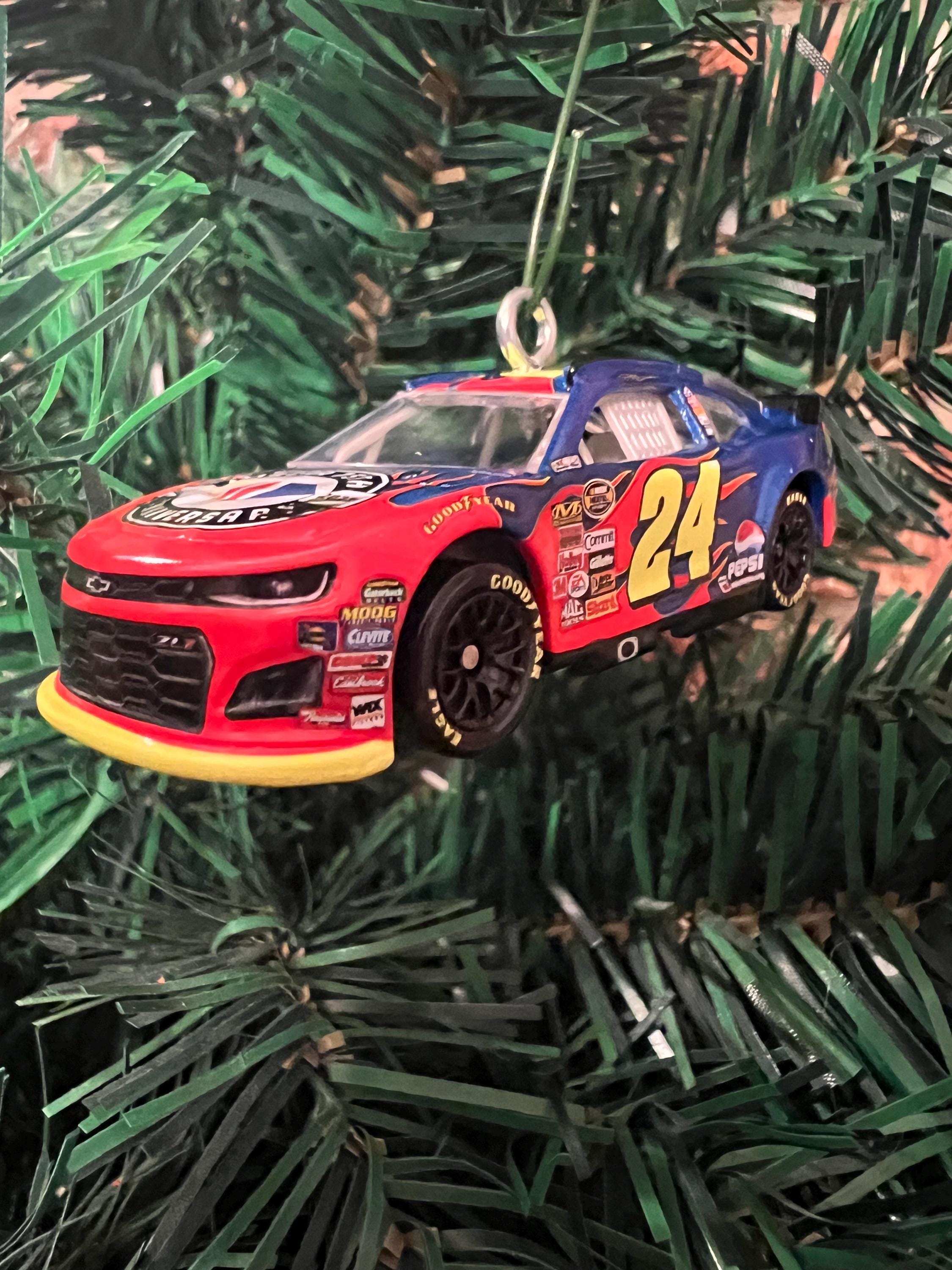 NASCAR 24 Jeff Gordon 75th Anniversary Race Car Christmas Ornament ...