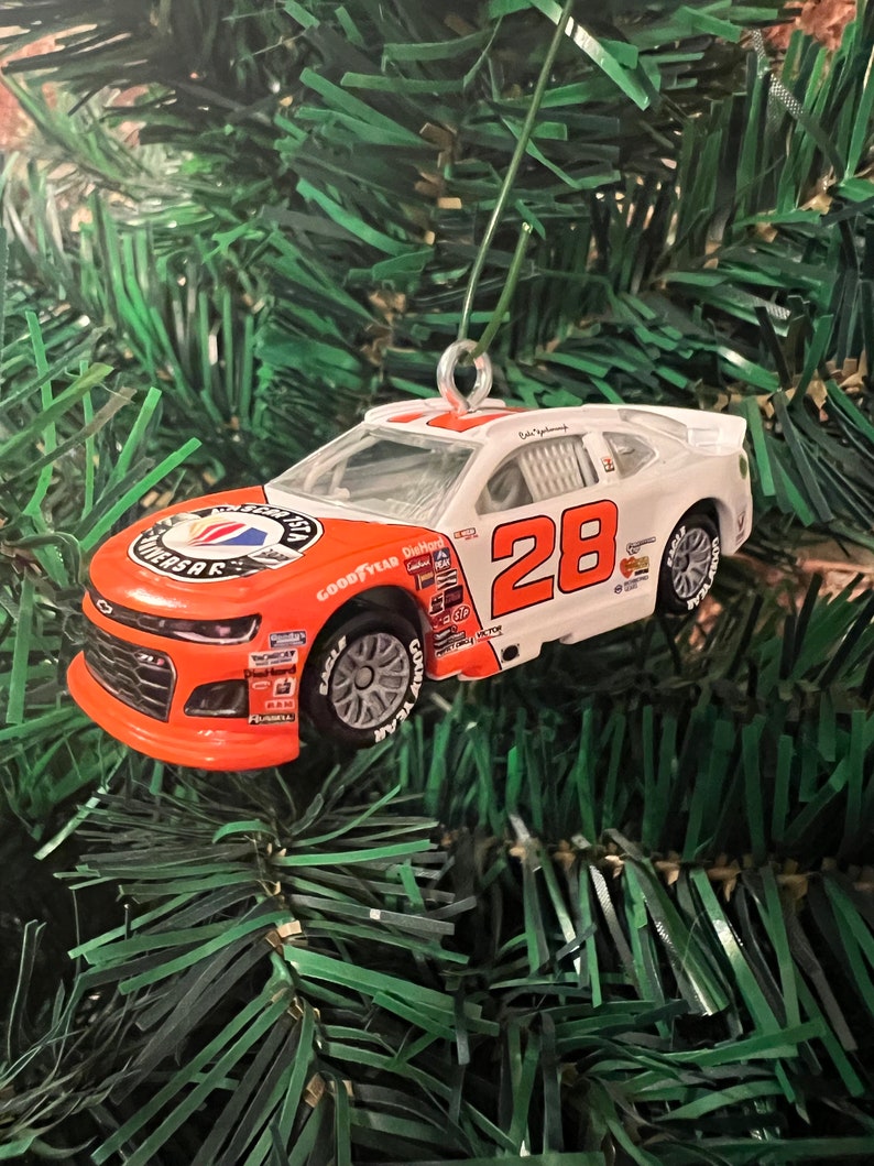 NASCAR #28 Cale Yarborough 75th Anniversary Race Car Christmas Ornament ...