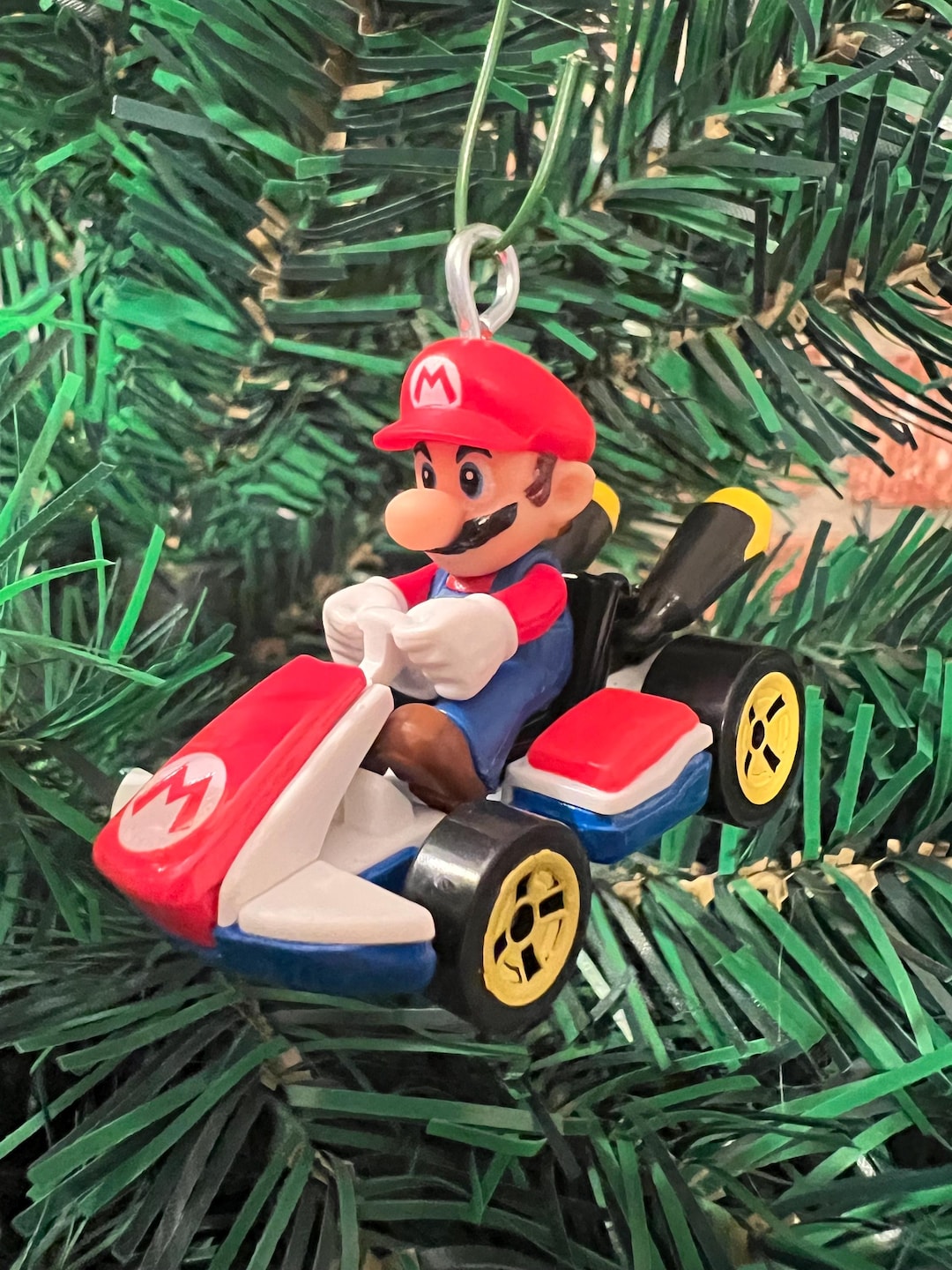 Super Mario Kart Character Mario Christmas Ornament! Purchase Supports ...