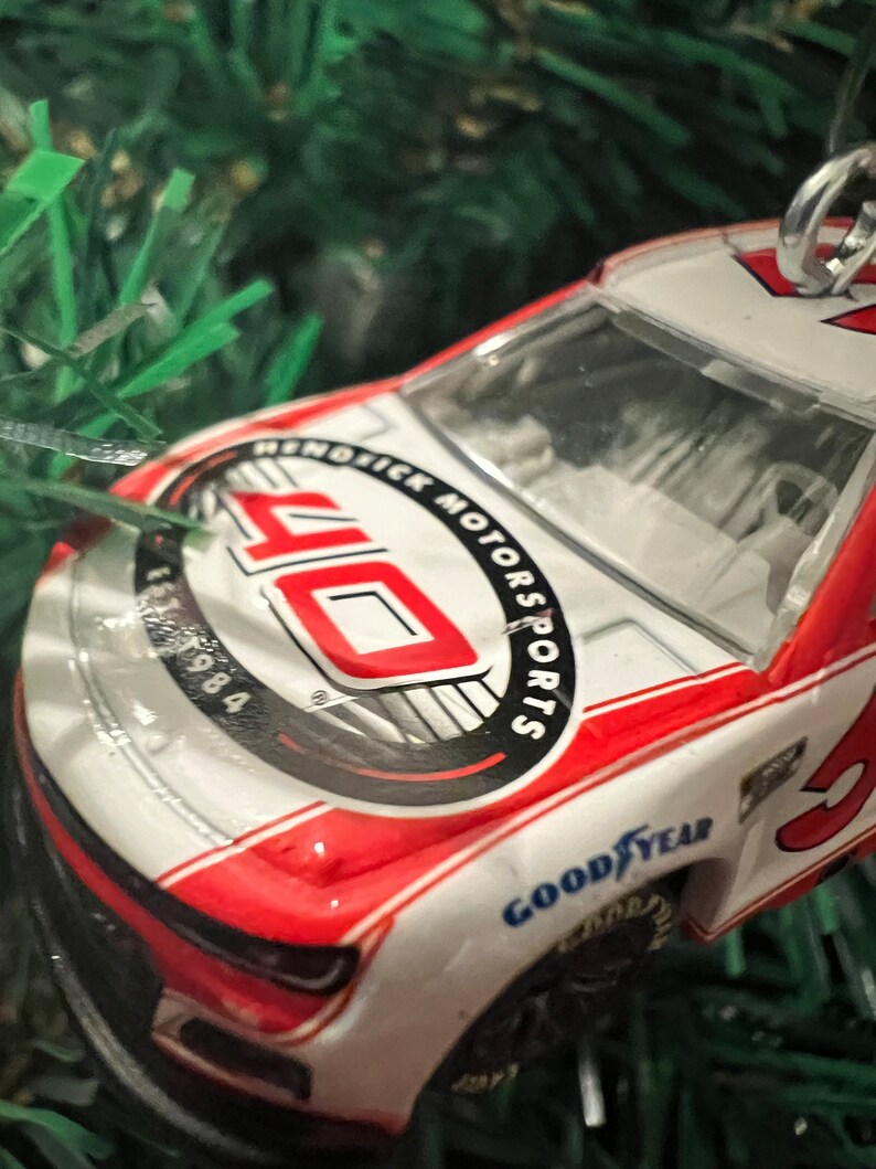 NASCAR #5 Geoff Bodine 40th Anniversary Race Car Christmas Ornament ...