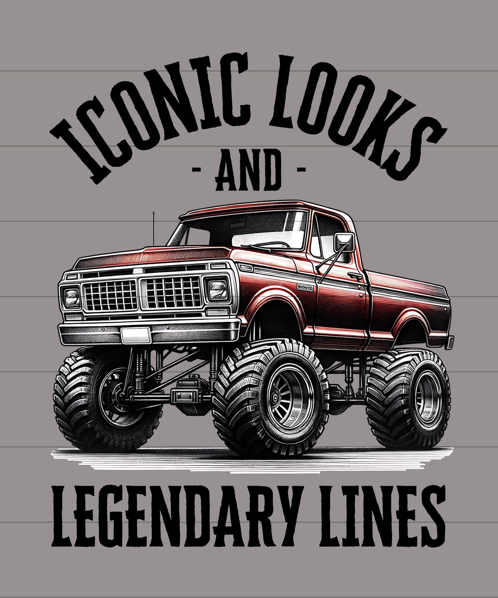 Vintage Square Body Truck PNG, Popular Right Now, T Shirt Design 300 ...