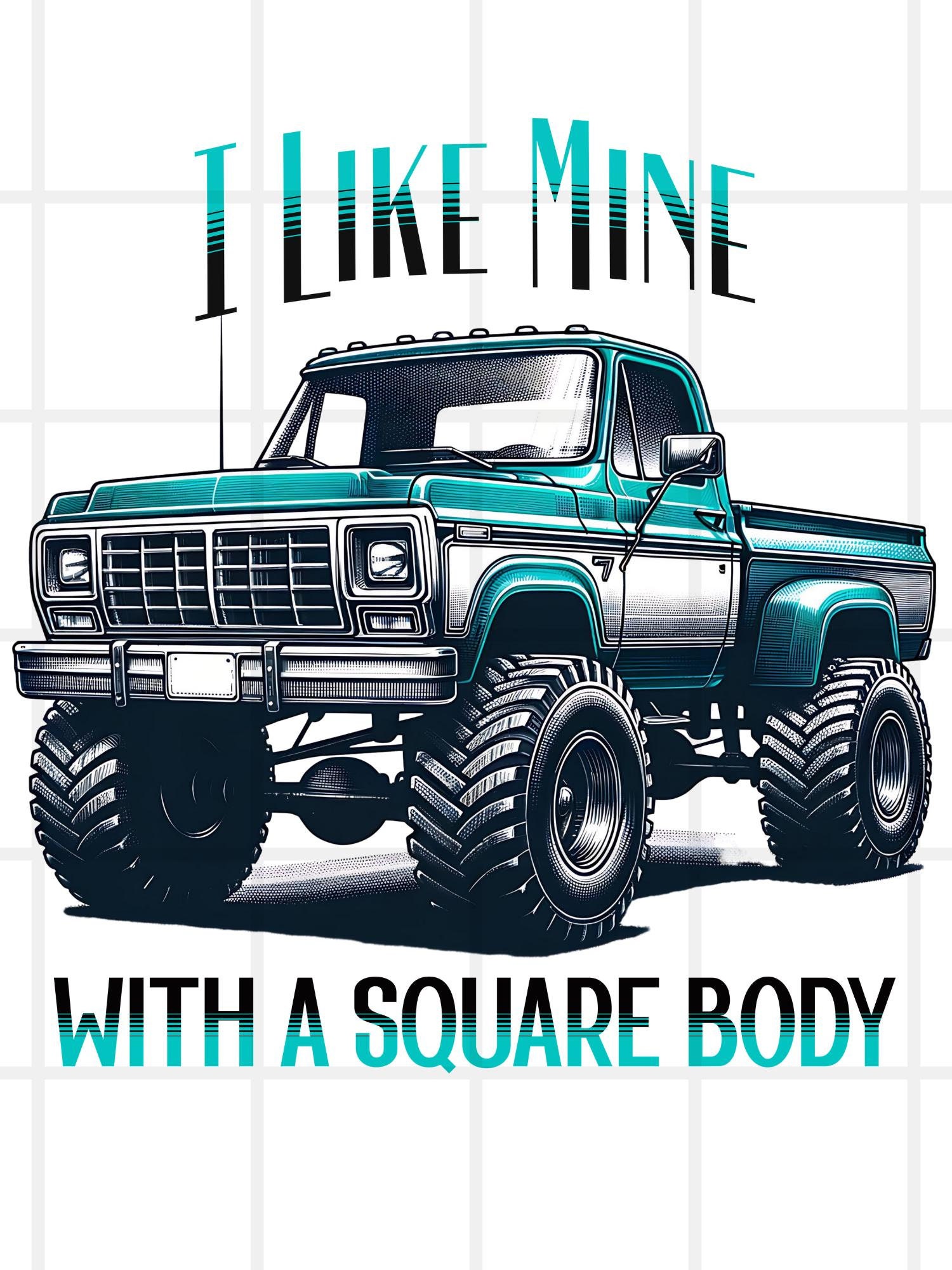 Vintage Square Body Truck PNG, Popular Right Now, Tshirt Design 300 Dpi ...