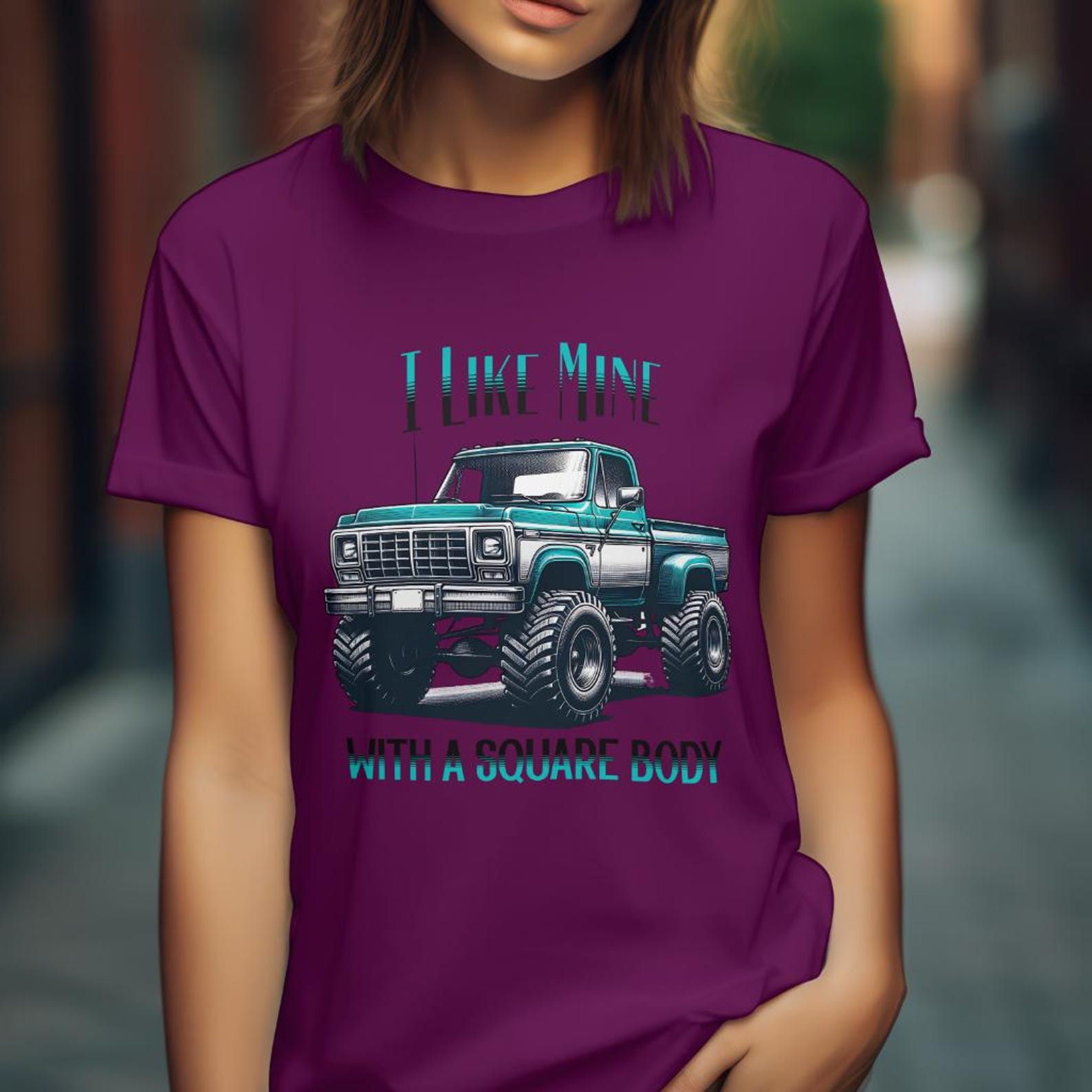 Vintage Square Body Truck PNG, Popular Right Now, Tshirt Design 300 Dpi ...