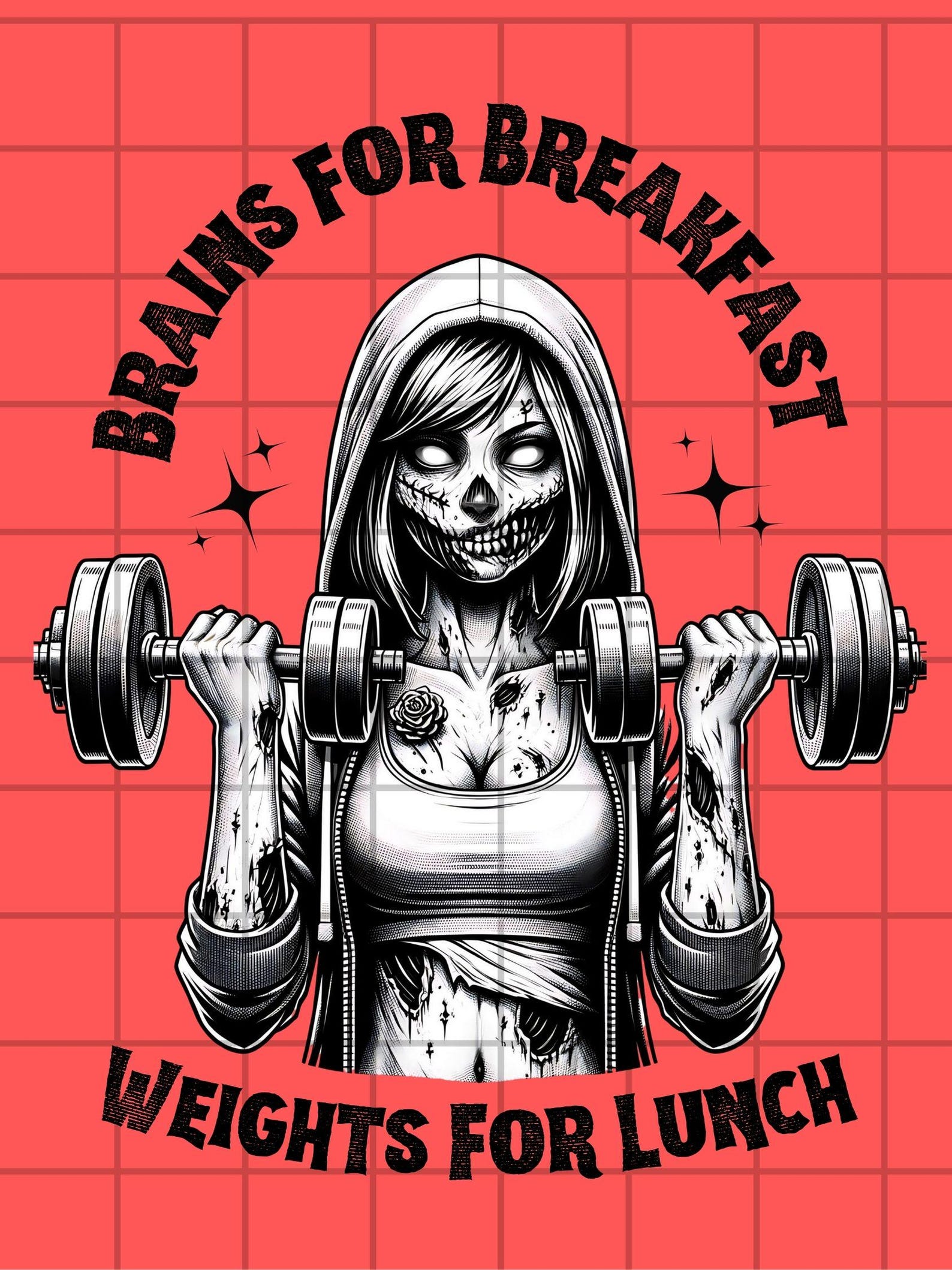 Gym Halloween Png, Zombie Png for Gym Shirt, Weightlifting Png, DIGITAL ...