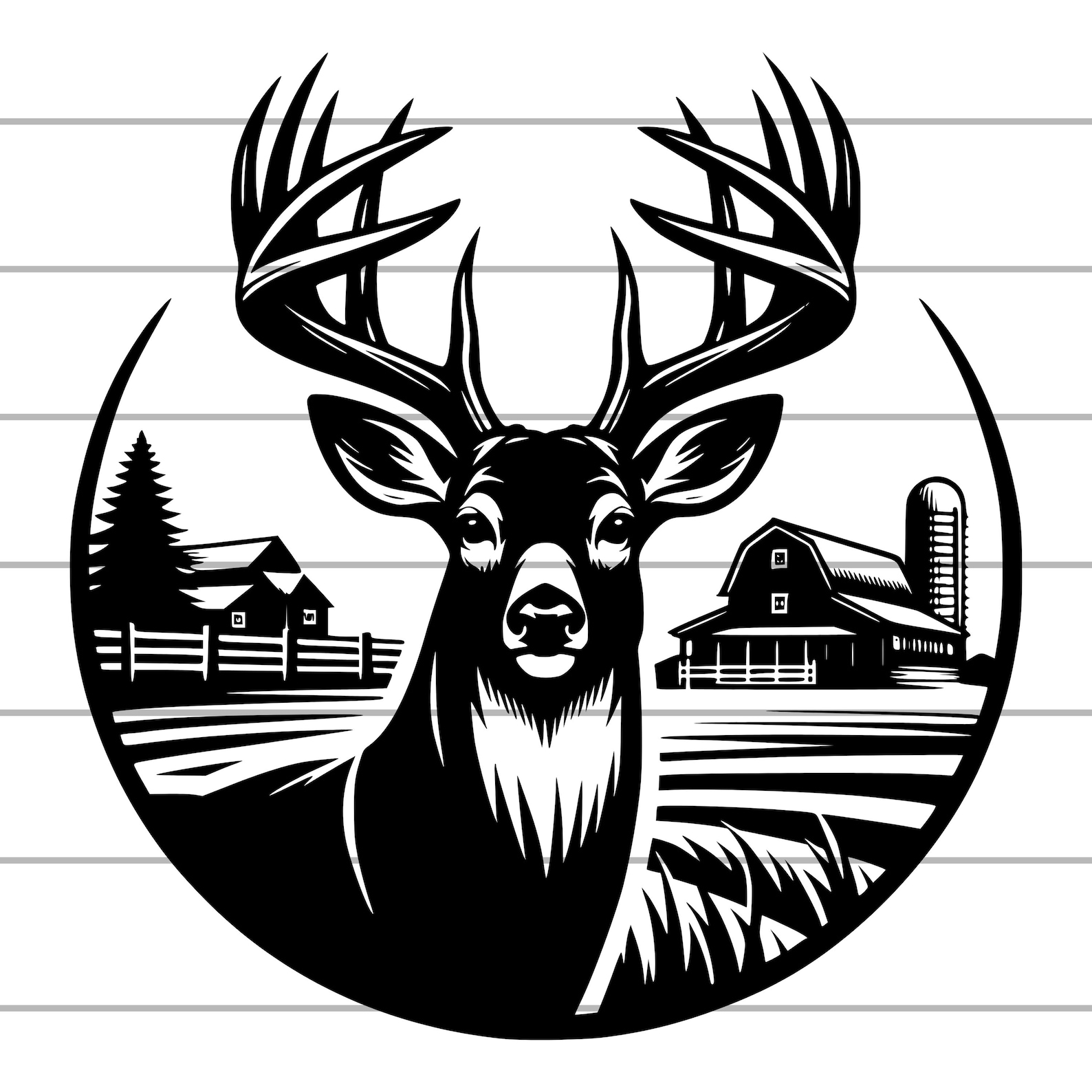 Whitetail Buck PNG, SVG, Deer Svg, Hunting Sublimation, Deer Gifts ...