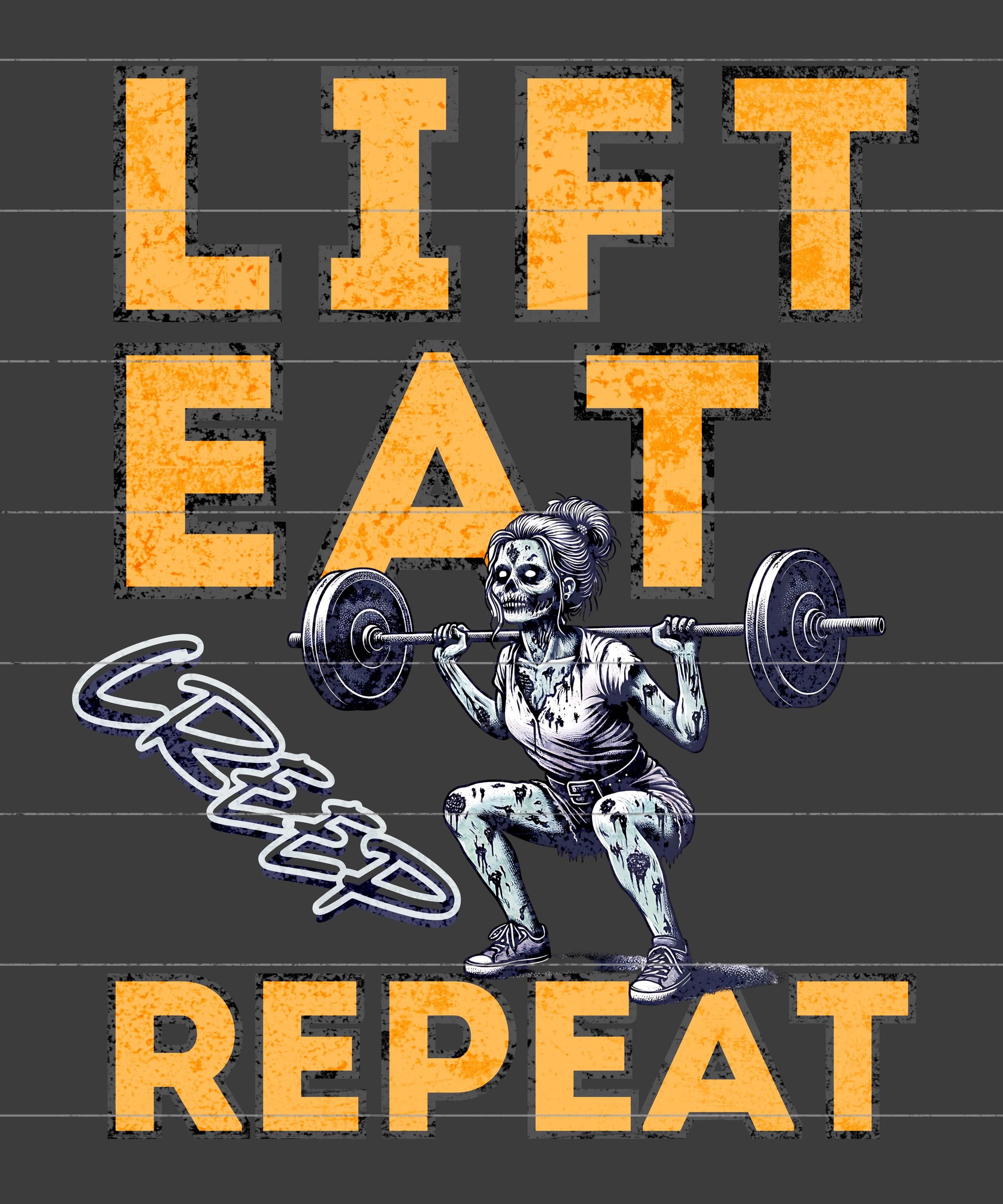 Gym Halloween Png, Zombie Png for Gym Shirt, Weightlifting Png, DIGITAL ...