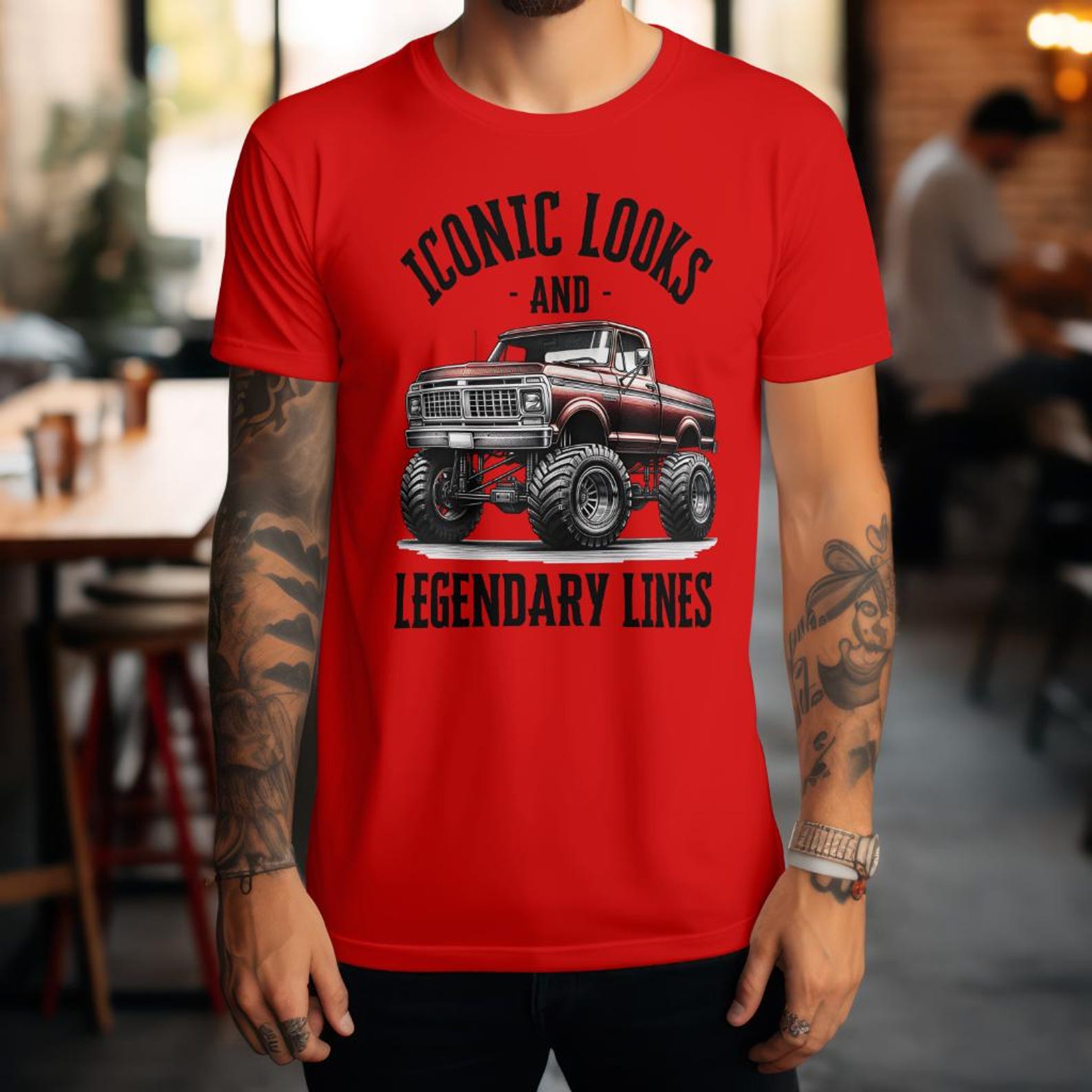 Vintage Square Body Truck PNG, Popular Right Now, T Shirt Design 300 ...
