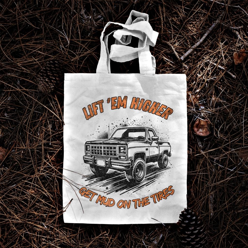 Vintage Square Body Truck PNG, Mudding, Popular Right Now, Tshirt ...