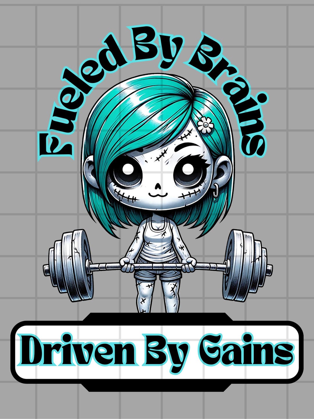Gym Halloween Png, Zombie Png for Gym Shirt, Weightlifting Png, DIGITAL ...