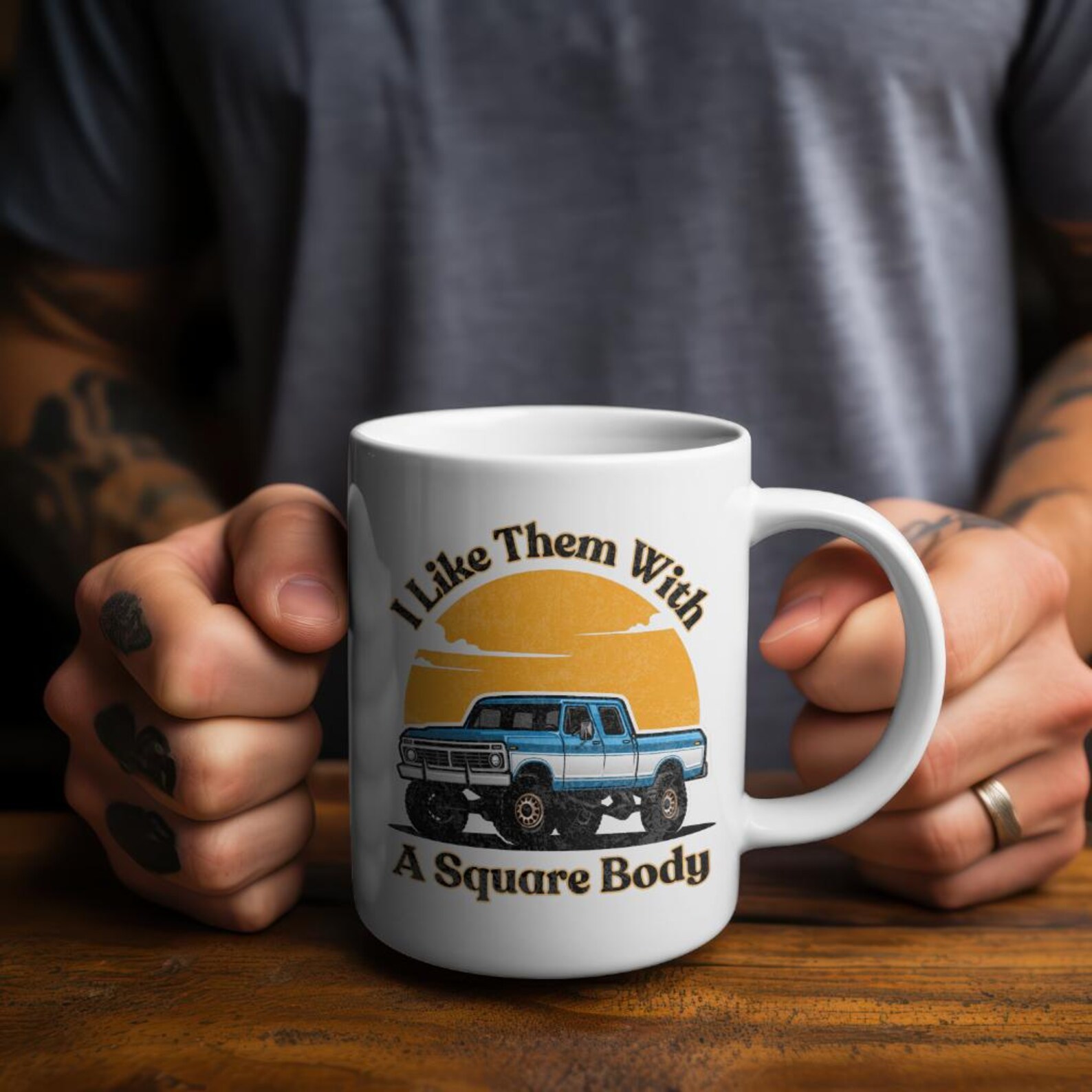 Vintage Square Body Truck PNG, Popular Right Now, Tshirt Design 300 Dpi ...