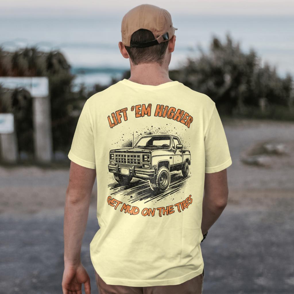 Vintage Square Body Truck PNG, Mudding, Popular Right Now, Tshirt ...