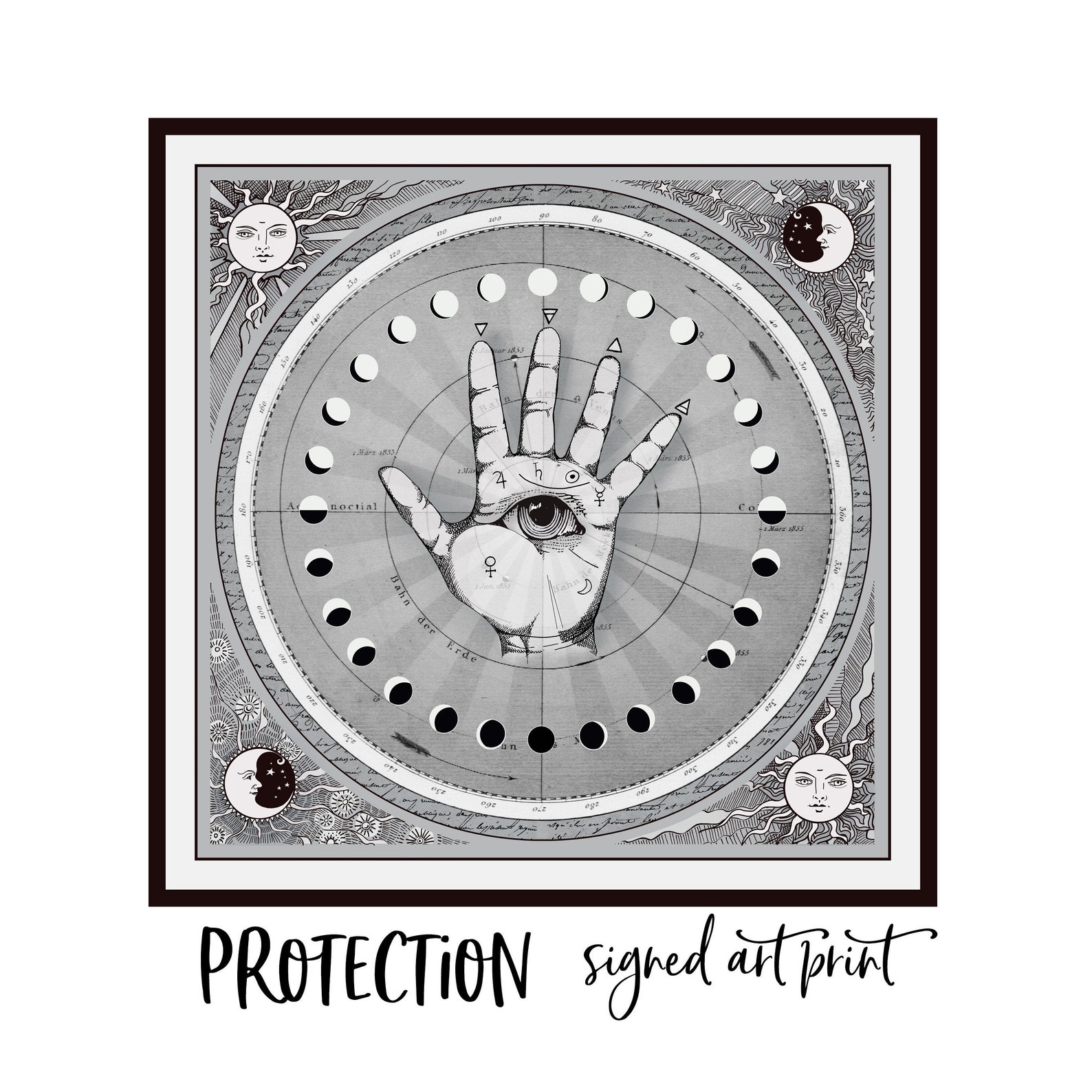 Protection Fine Art Print Artist Signed - Etsy