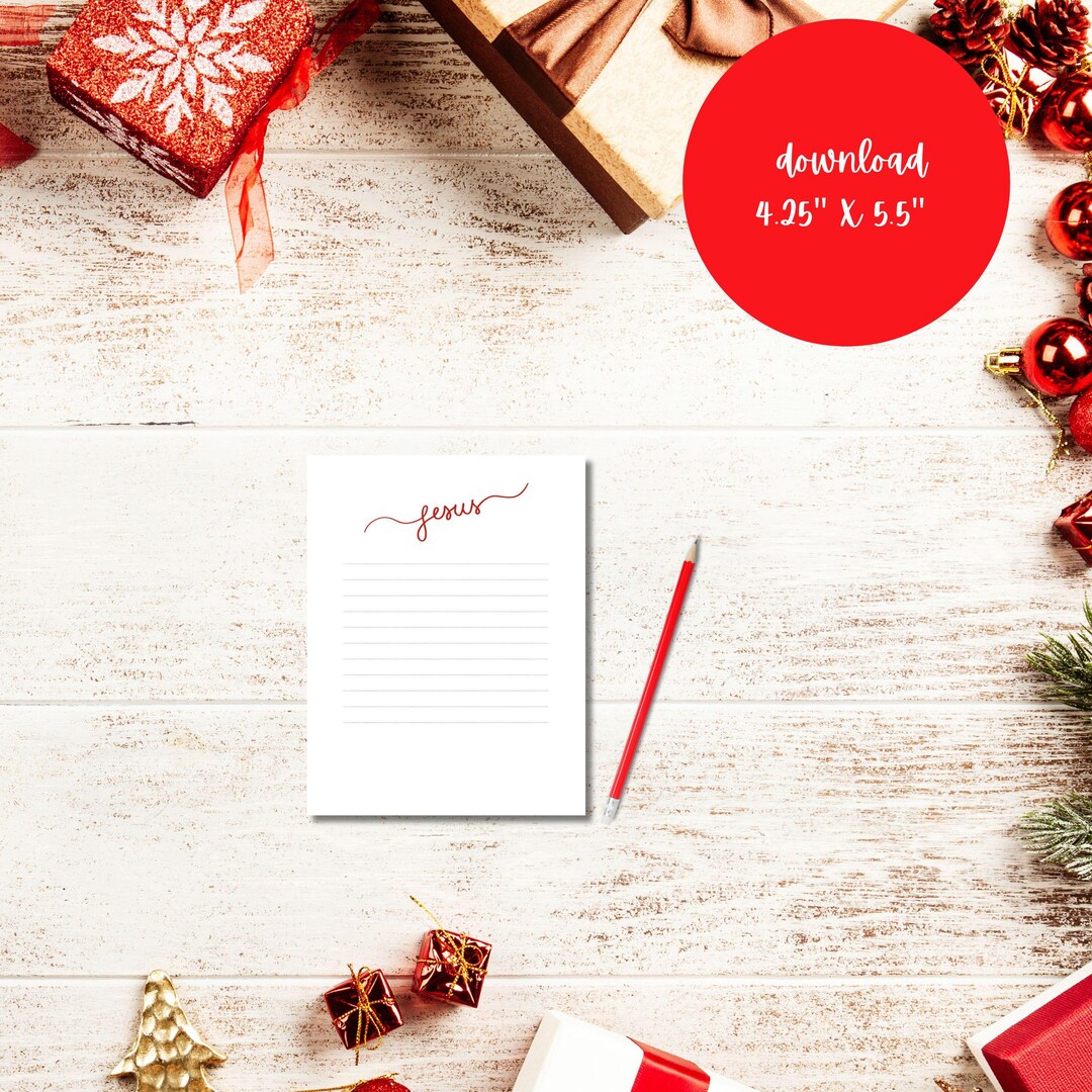 Downloadable Jesus Loves You Stationery – Lined Notepad for Holiday ...