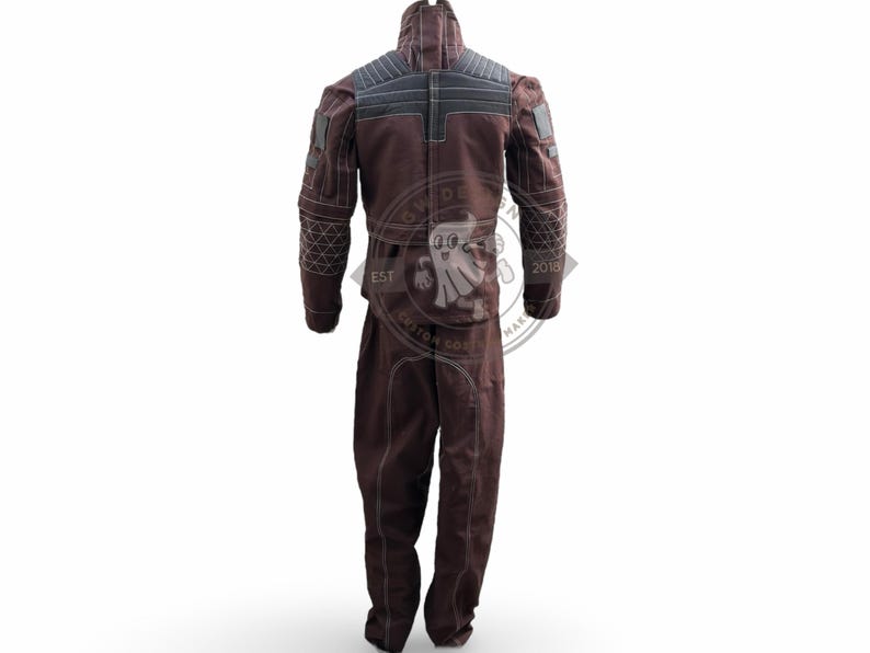 Mandalorian Custom Flight Suit and Vest Replica Bounty Hunter Costumes ...
