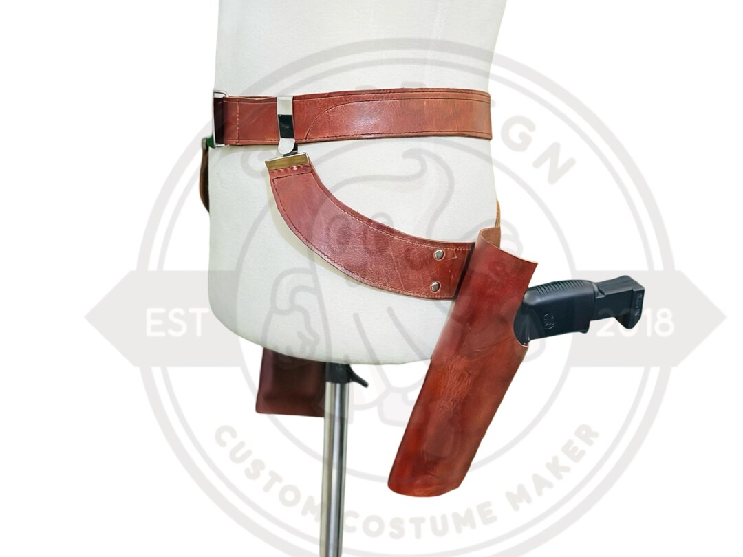 Sabin Wren Leather Belt Outfit Sabin Wren 3 Cosplay Leather Belt Set ...