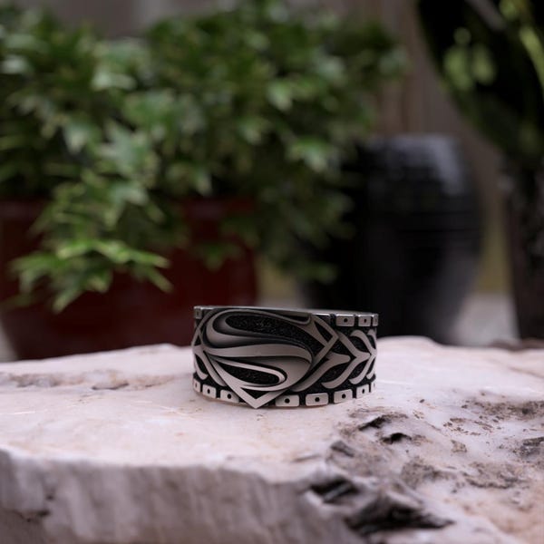 Dc Comics Ring - Etsy