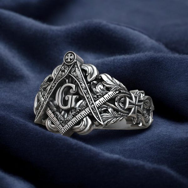 Unique Masonic Rings - Etsy