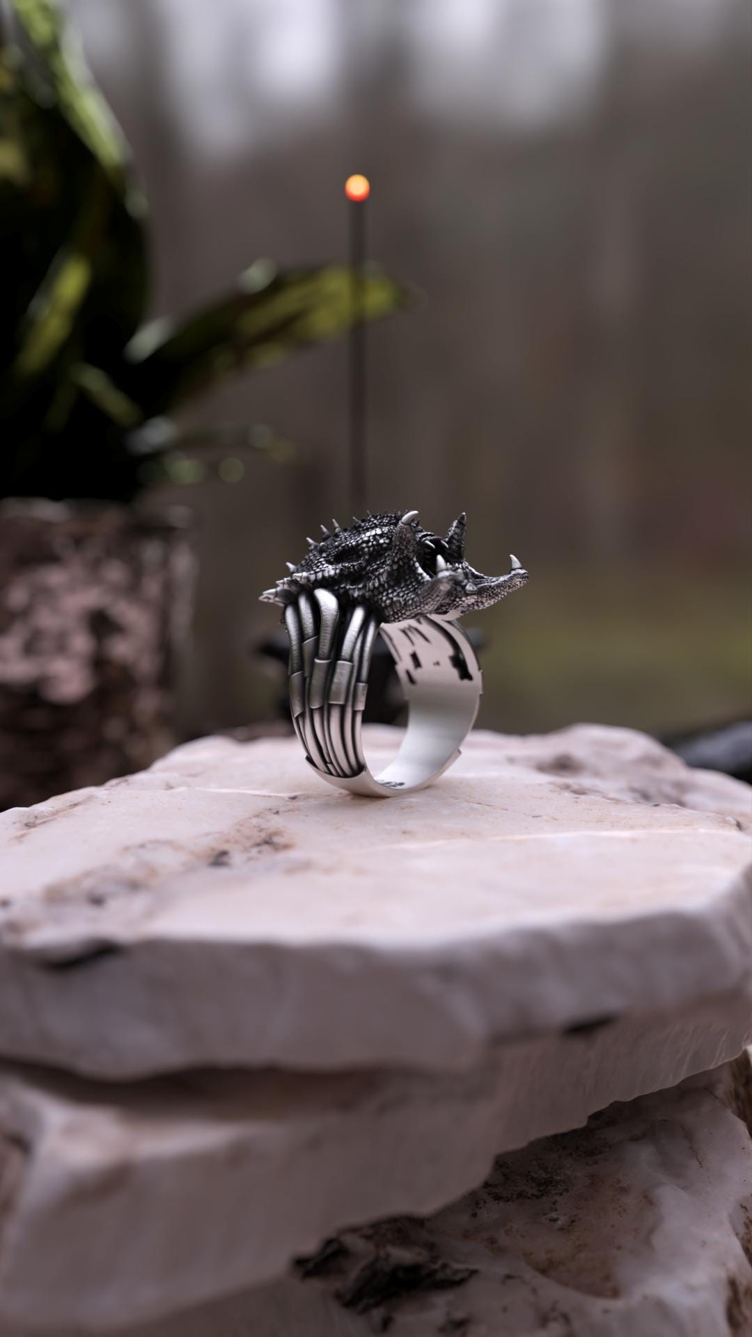 Predator Ring 925 Sterling Silver | Alien Hunter Sci-fi Movie Ring ...