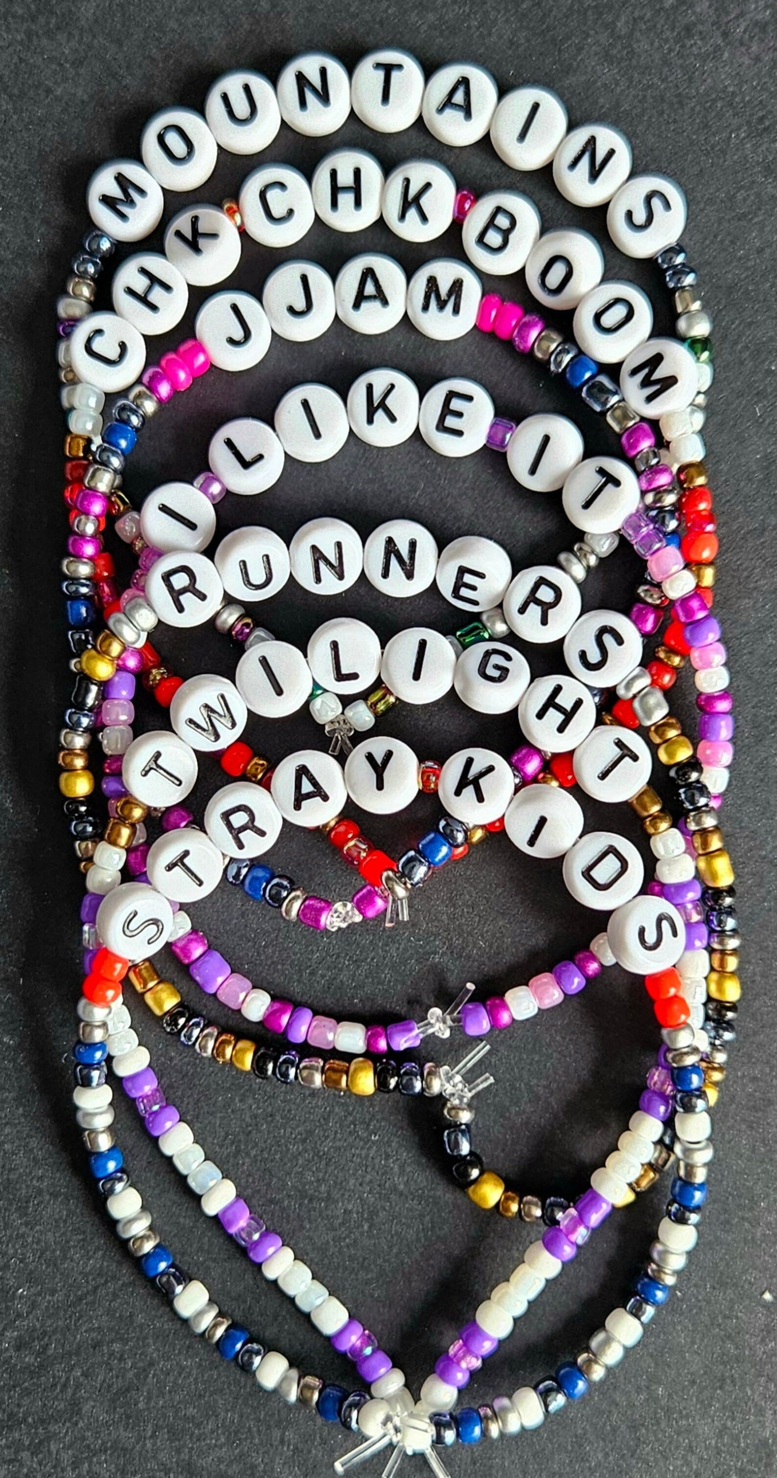 ATE BRACELET Bundle, ATE Album, Stray Kids, Kpop, Seed Beads, Hand Made ...