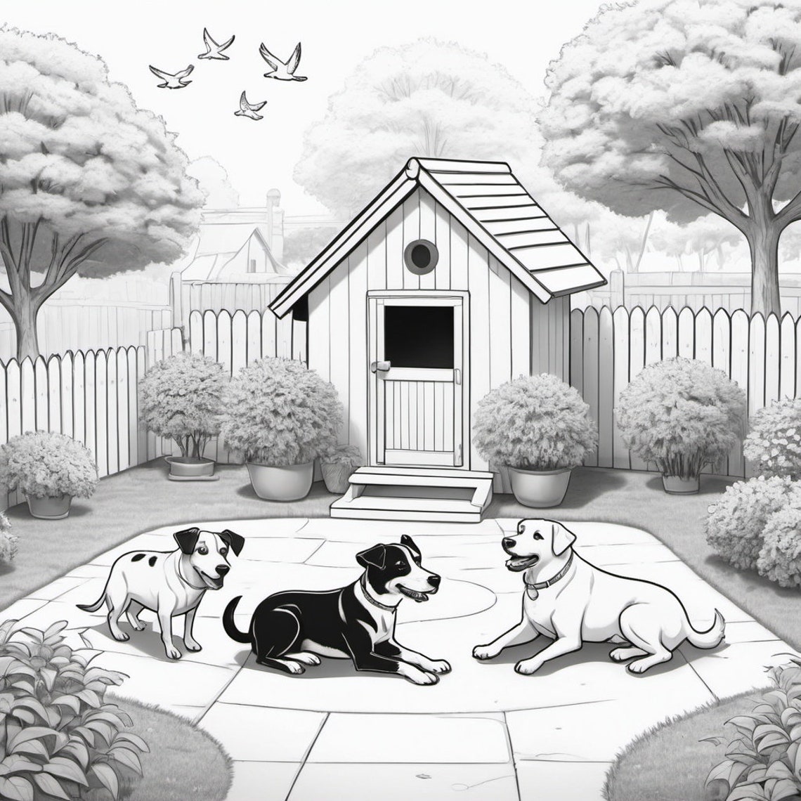 10 Printable Kids Colouring Pages - Etsy