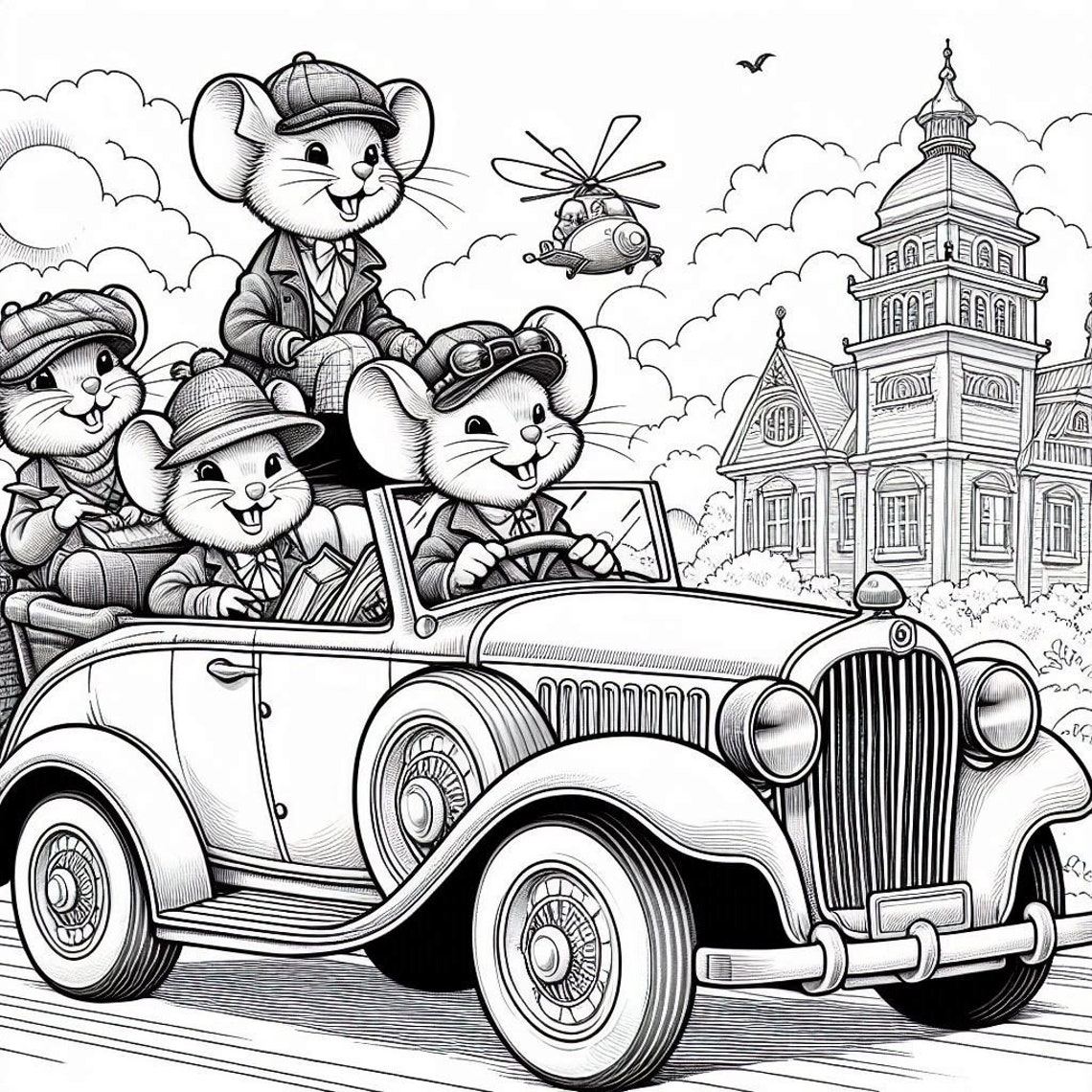 10 Printable Colouring Sheets - Etsy UK