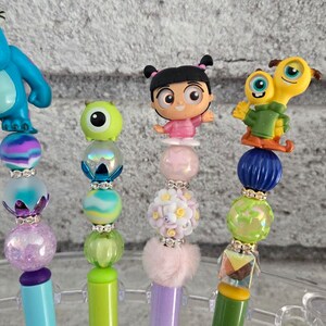 Monsters INK Character Beaded Pens PART 2 - Etsy