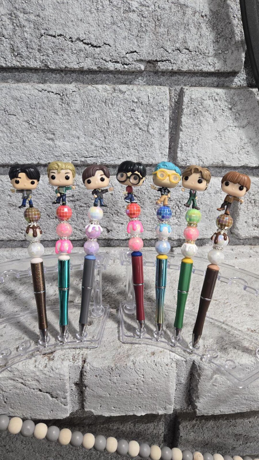 BTS DYNAMITE Character Beaded Pens - Etsy