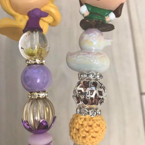 Rapunzel & Flynn Character Beaded Pens - Etsy