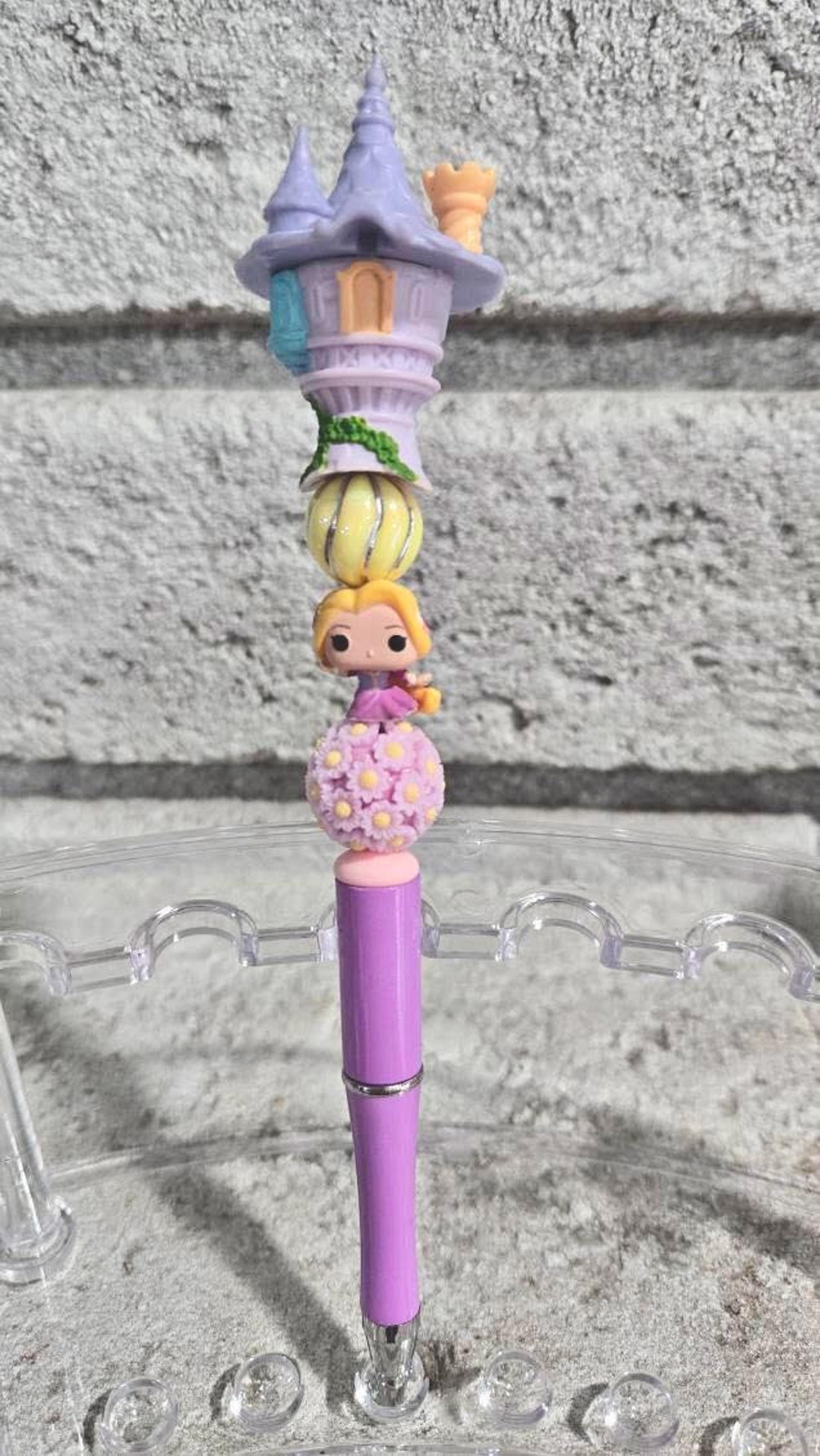 Tangled Inspired Rapunzel Character Beaded Pen (RARE) - Etsy