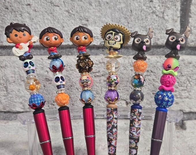 Coco Halloween Character Beaded Pens - Etsy