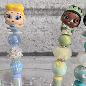 Disney-inspired Princesses Character Beaded Pens - Etsy