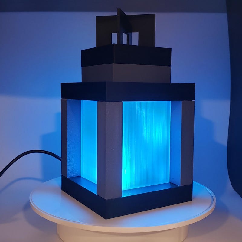 Gray Paper Lantern - Etsy