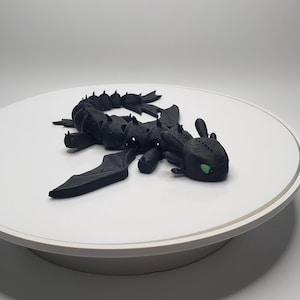 Flexible Toothless Dragon Model - Etsy
