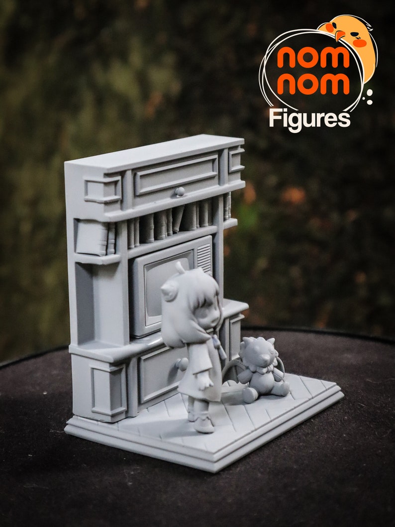 Chibi Anya Spy X Family Resin 3D Printed Figure - Etsy