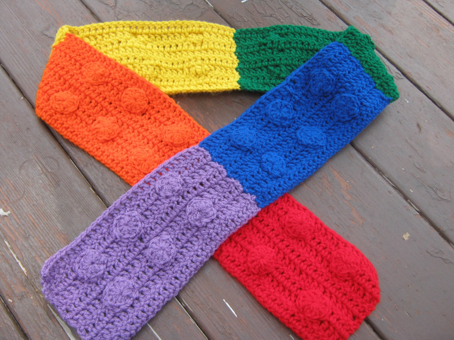 Building Block Scarf - Etsy