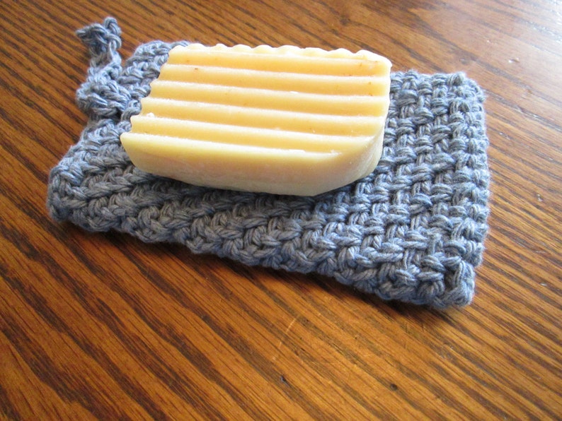 Textured Cotton Soap Sock Soap Saver | Etsy