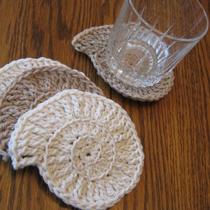 Sea Shell Coasters - Etsy
