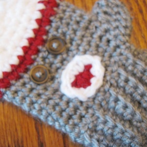 Sock Monkey Inspired Toddler Mittens - Etsy
